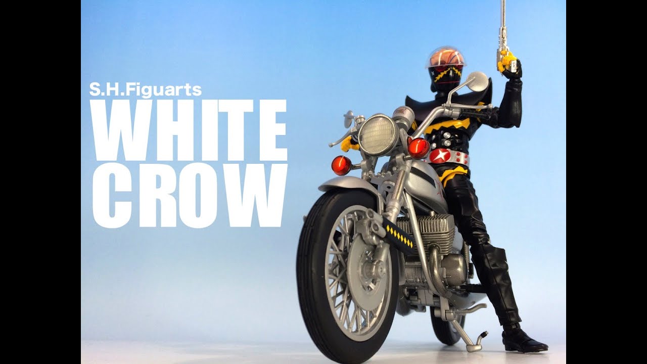 Premium Bandai S.H.Figuarts White Crow (Hakaider's Motor Cycle) - YouTube