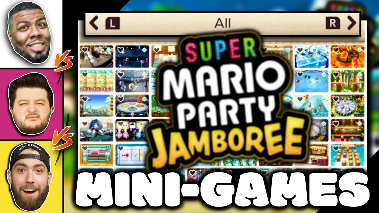 ALL PLAY MINI GAME SHOWDOWN | Mario Party Jamboree - YouTube