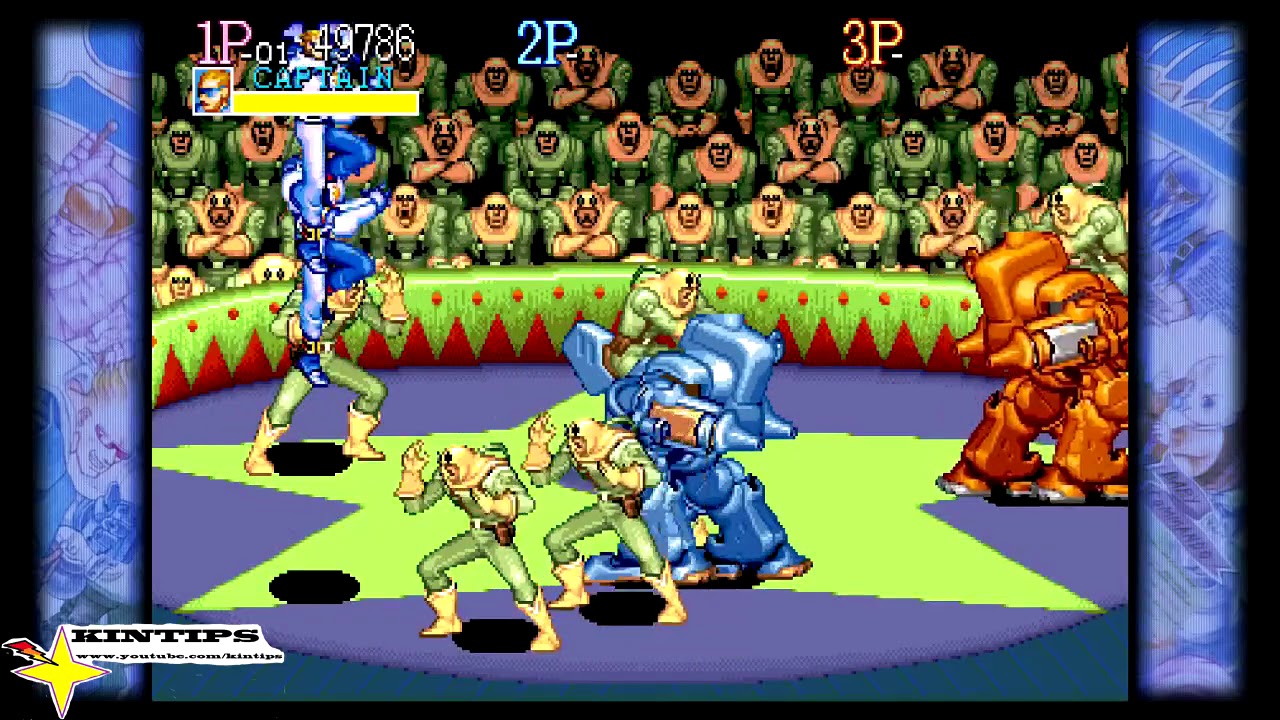 Captain Commando Arcade Full Play Through Arcade Beat Em up 'emup ...