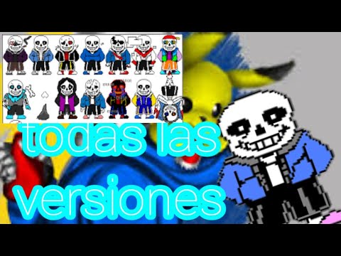 todas las versiones de sans me costó mucho 😓😓#undertale - YouTube