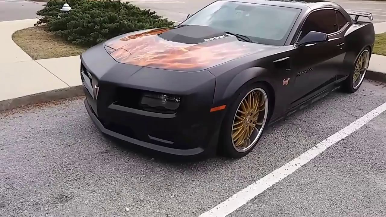 700HP Smokey and the bandit Camaro converted to Trans Am. 1 of a kind ...