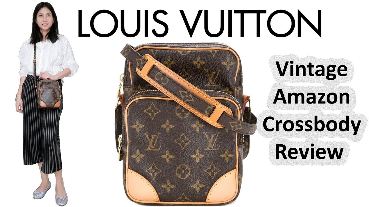 รีวิวกระเป๋าหลุยส์วิตตอง Louis Vuitton Vintage Amazon Crossbody Bag ...
