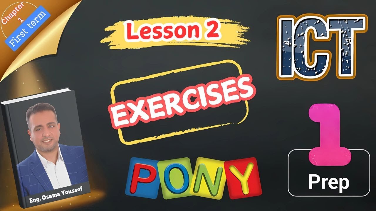 ICT Prep1 Lesson2 Exercises - YouTube
