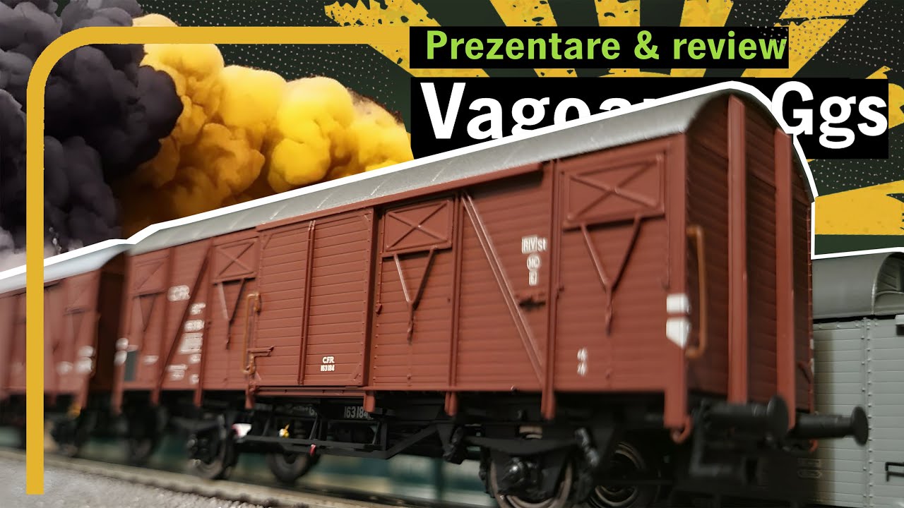 Vagoane acoperite tip Ggs / GvSDFWH, CFR, epoca III/ IV - YouTube