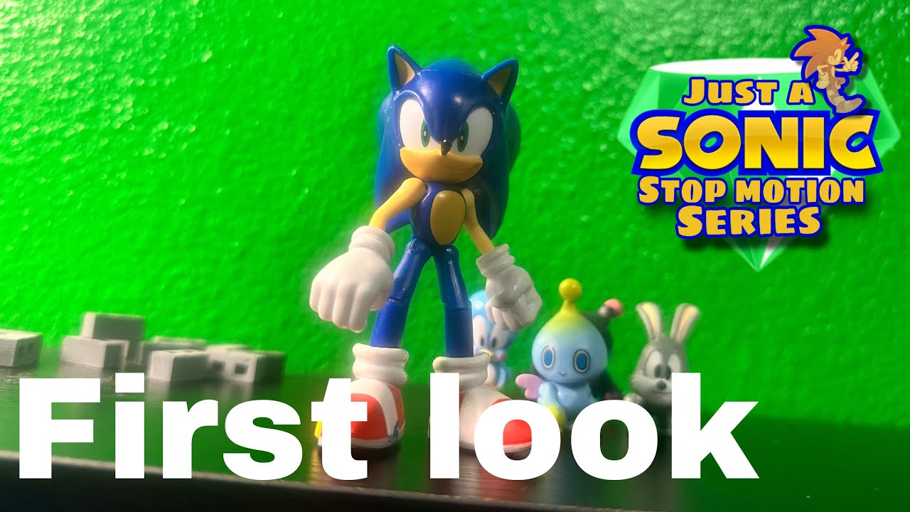 Just a sonic stop motion series || First Look - YouTube