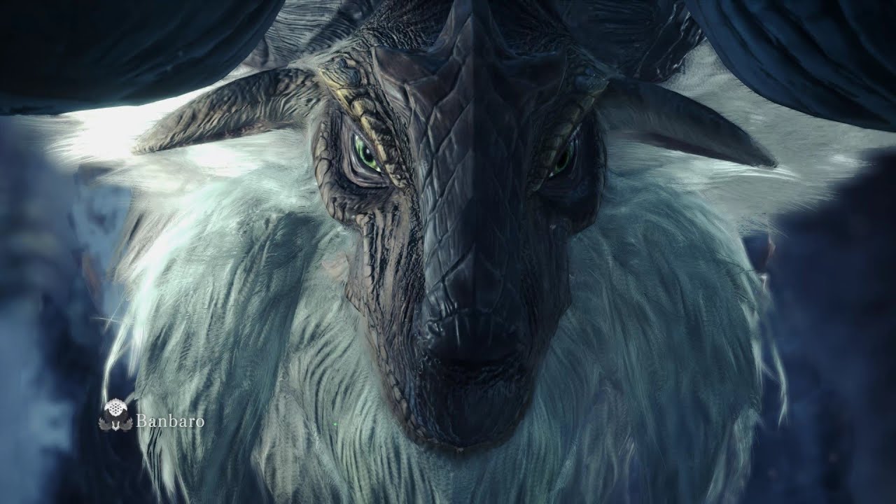 The Giant Moose Dinosaur! Banbaro MHW Iceborne pt 9 - YouTube