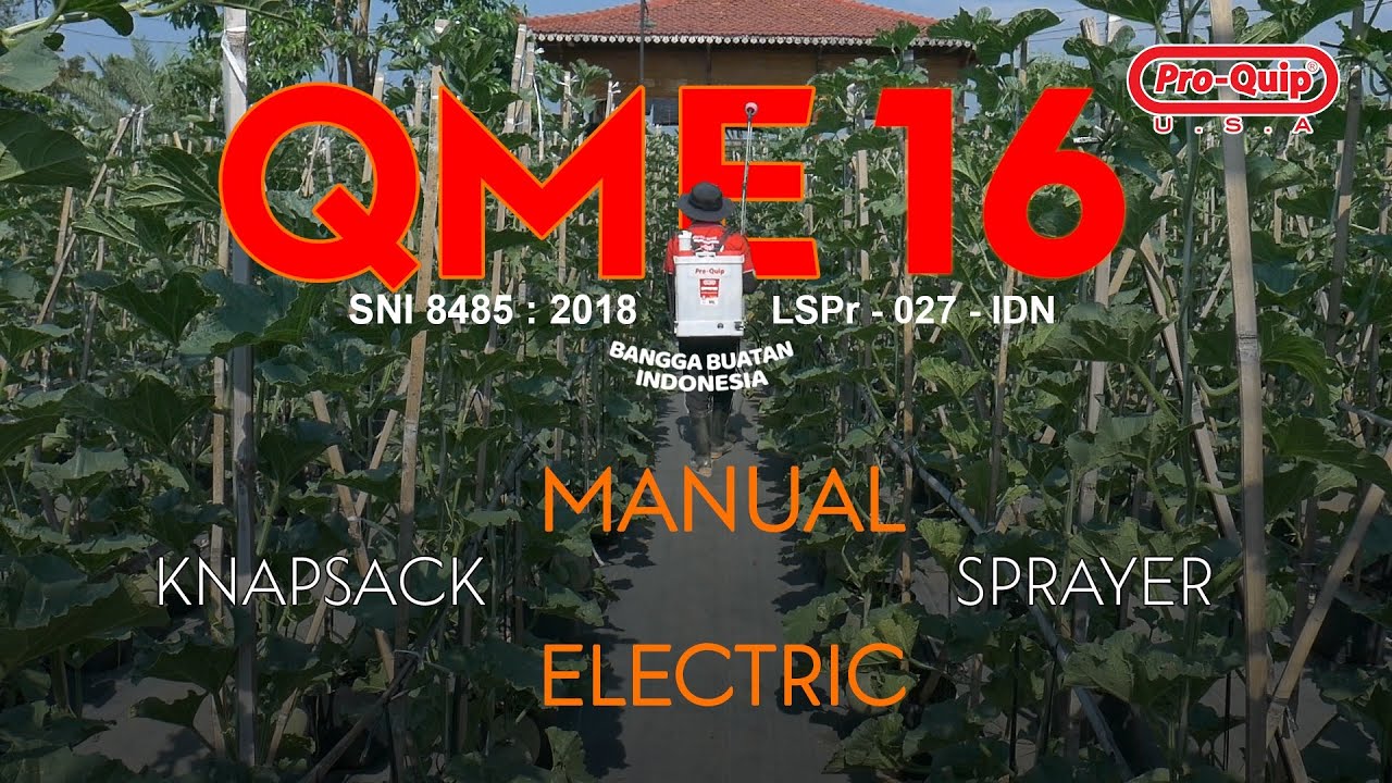 MESIN SPRAYER ELEKTRIK 2IN1 | GENDONG / KNAPSACK | SERTIFIKASI SNI DAN ...