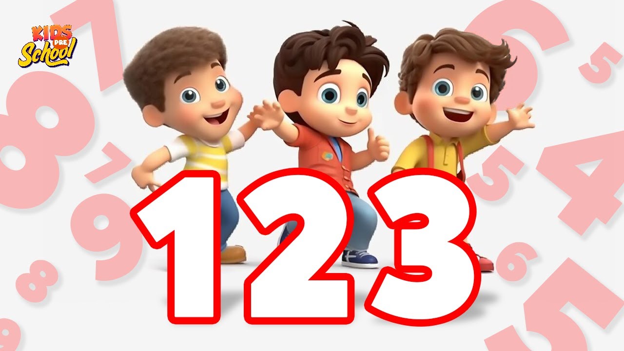 1 To 10 Counting - 1 To 10 Number Song - One To Ten With Spelling ...