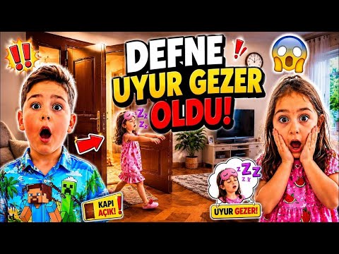 DEFNE ÖNCE UYUR GEZER OLDU SONRA ROBOT ŞEREF NE YAPCAZ ŞİMDİ ⁉️ @KuzeyElif @KuzeyOyun 