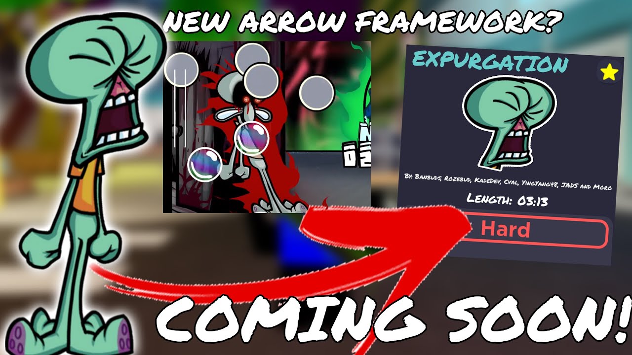 why the squidward tricky mod is coming to funky friday.. - YouTube