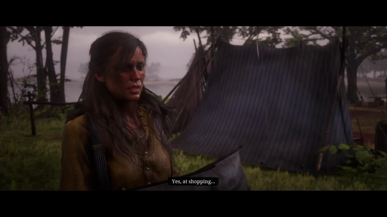 Red Dead Redemption 2 Shopping With Sadie - YouTube
