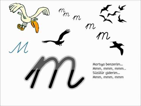 m harfi hareketli müzik