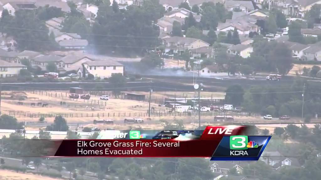 Crews contain 2-alarm Elk Grove fire after house damaged - YouTube