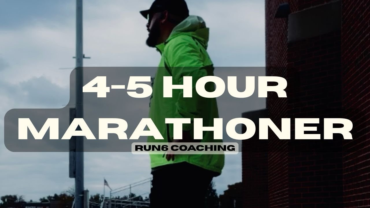 Long Run Pacing Strategy for 4–5 Hour Marathoners | Run6 Coaching - YouTube