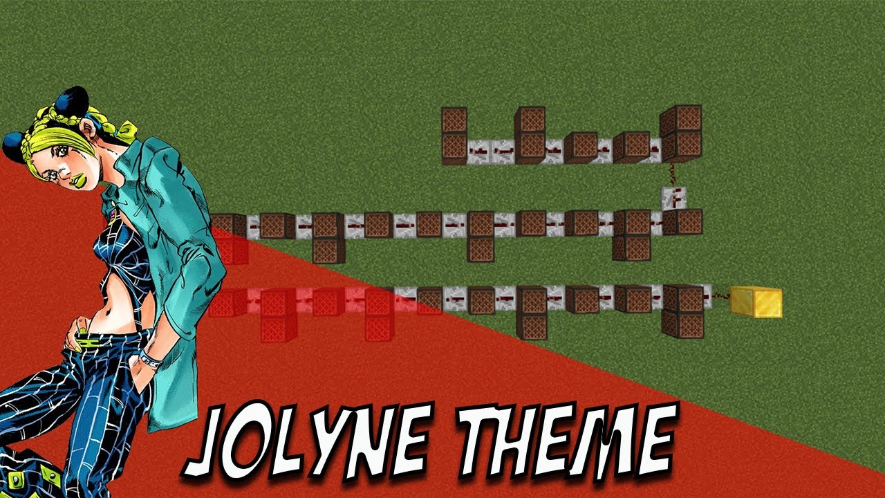 Jojo's Bizarre Adventure: Jolyne's Theme | Como Tocar no Minecraft ...
