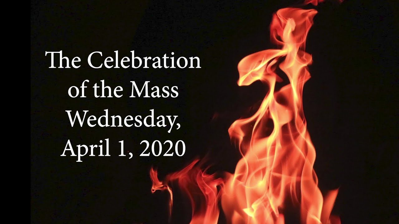 St. Andrew the Apostle Mass, April 1, 2020 with Father Dan Leary - YouTube