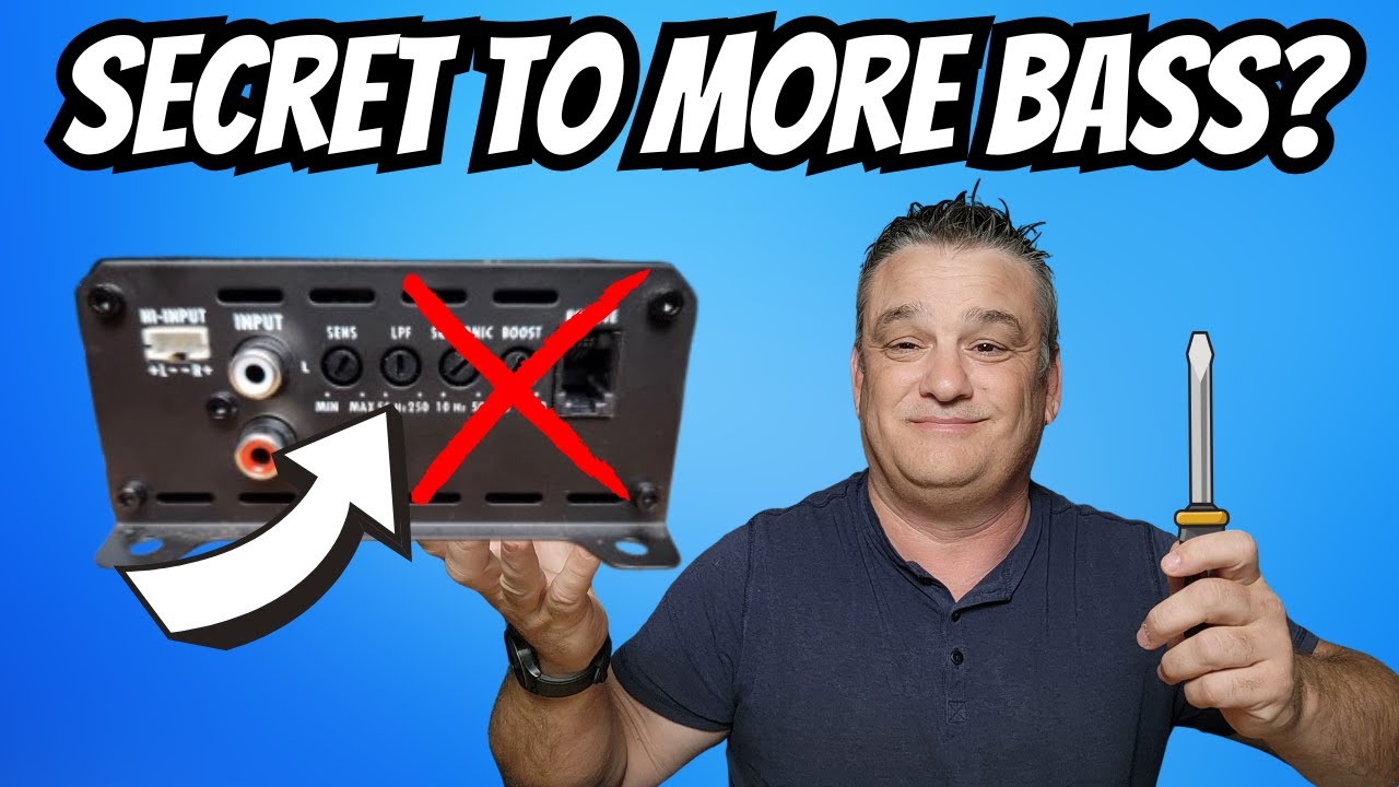 How to Properly Set Up a Car Subwoofer Amplifier for Beginners! - YouTube
