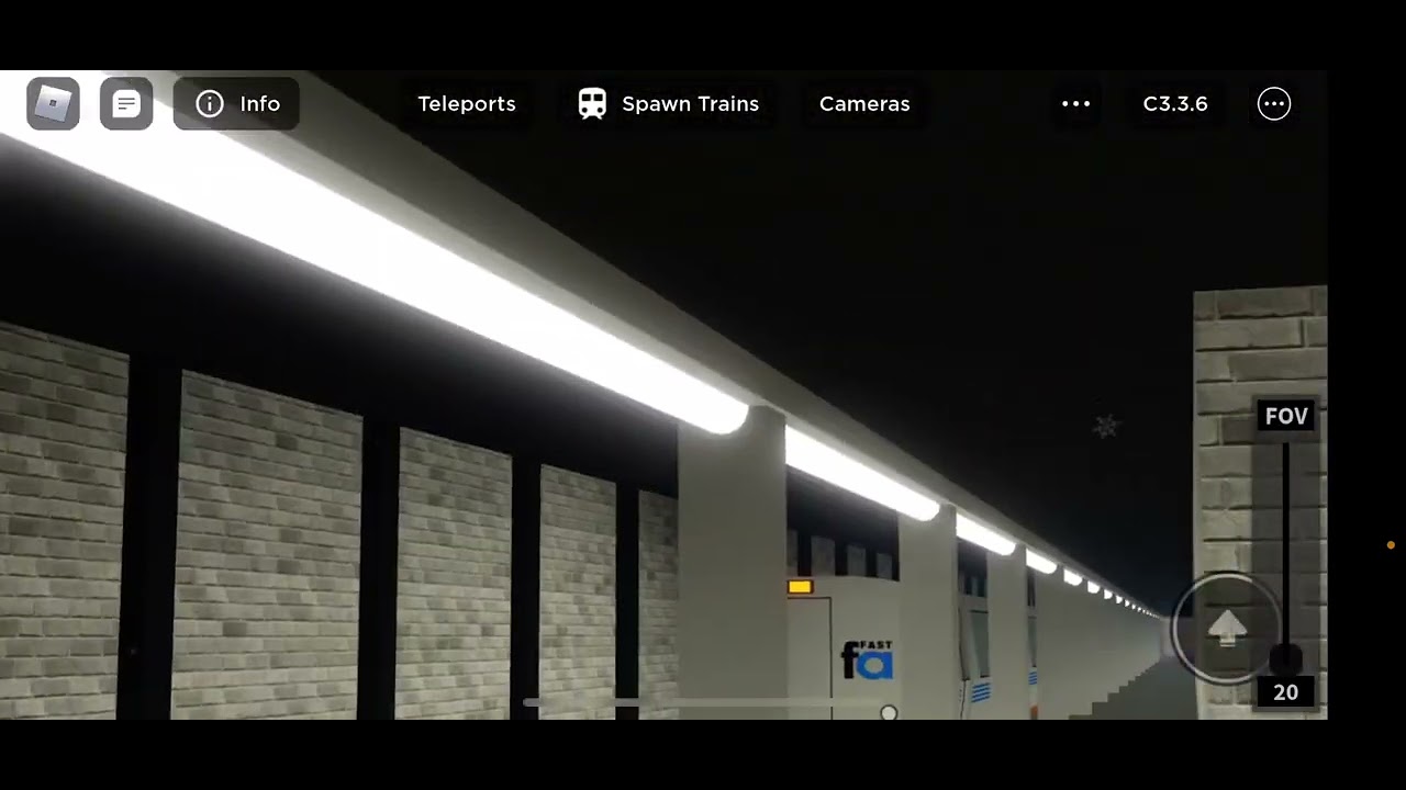 5 car Bart train at a Underground station (Roblox) - YouTube