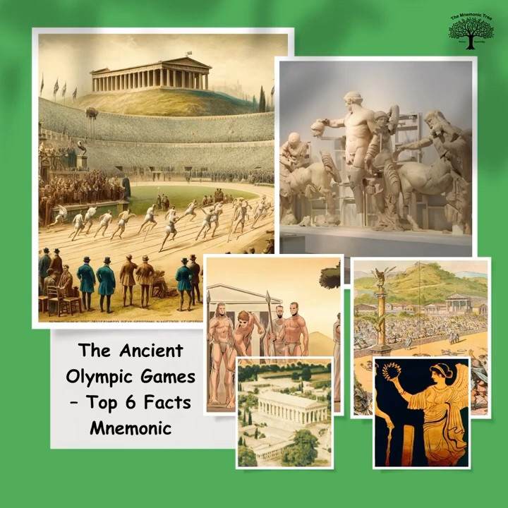 🥇 The Ancient Olympic Games – Top 6 Facts Mnemonic (FALCRO) - YouTube