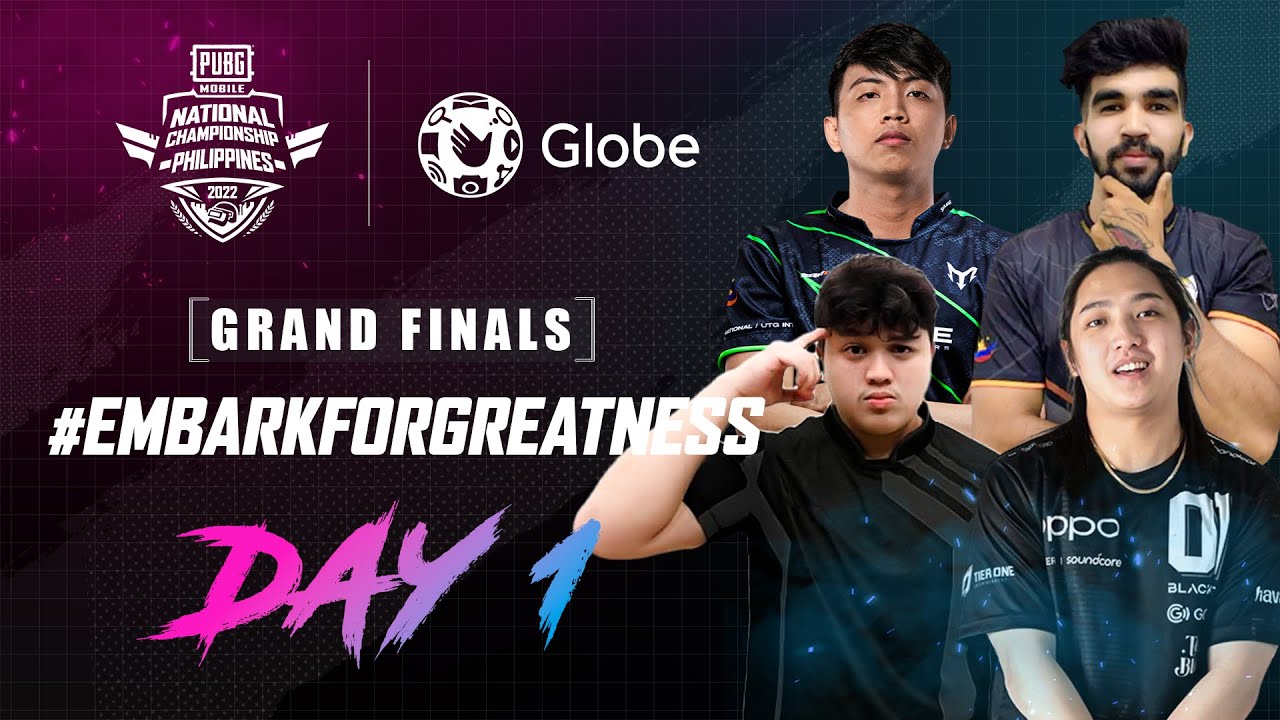 2022 PUBG MOBILE NATIONAL CHAMPIONSHIP PHILIPPINES - GRAND FINALS DAY 1 ...