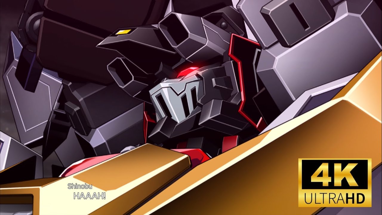 SRW30 (4K) : Ultimate Dancouga All Attacks / Shinobu Fujiwara - YouTube