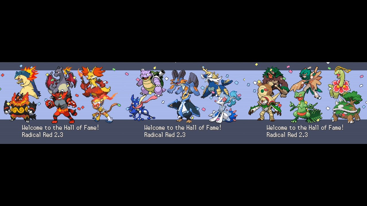 Radical Red 2.3 (Starter Monotype Teams) - Elite 4/Champion - YouTube