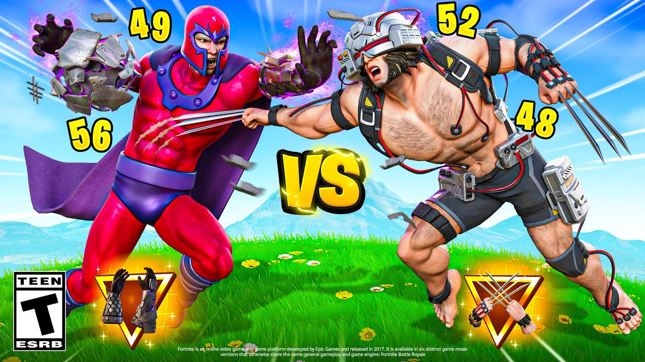 WEAPON X vs MAGNETO in Fortnite! - YouTube
