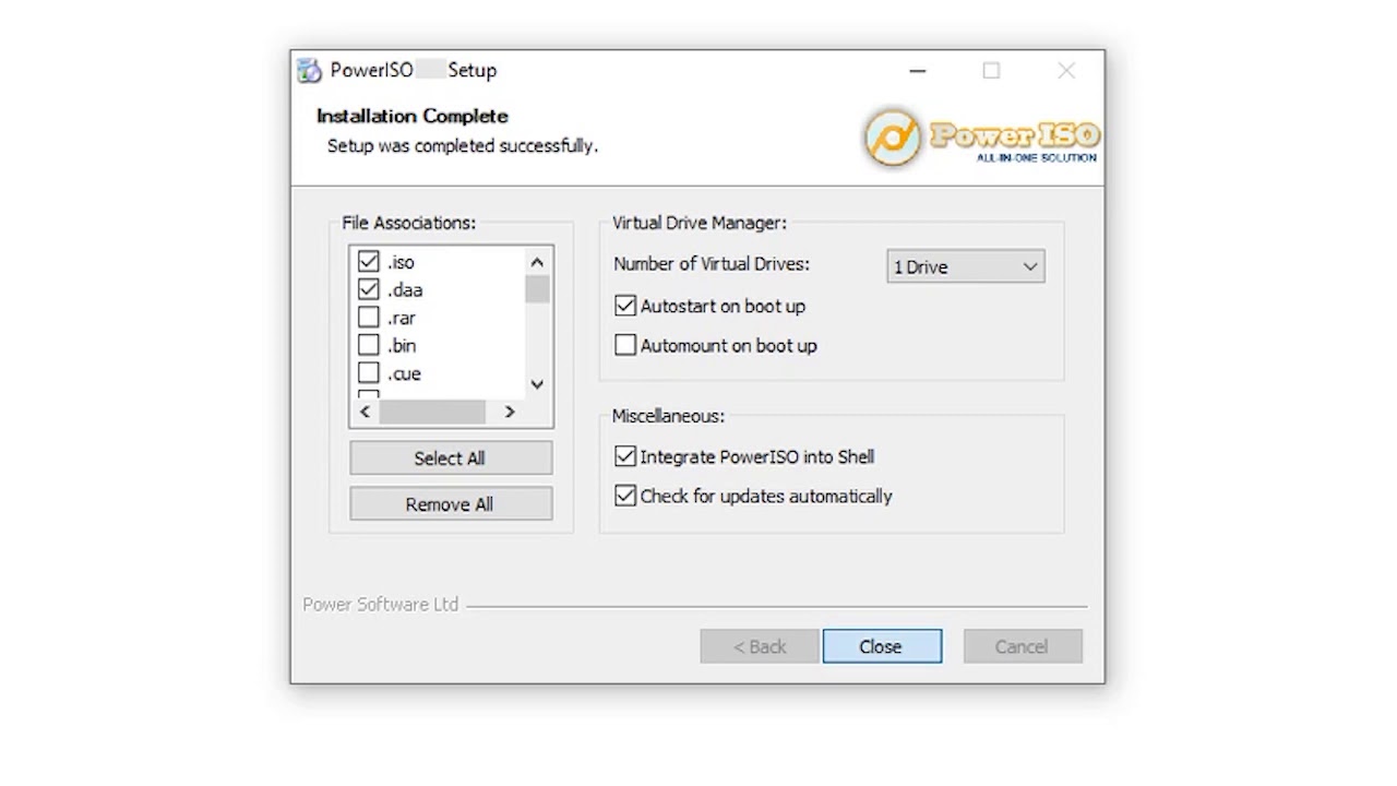 Tutorial Install PowerISO - YouTube