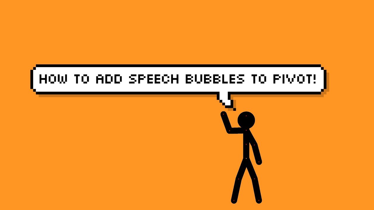 How To Add A Speech Bubble In Pivot - 2018 - YouTube