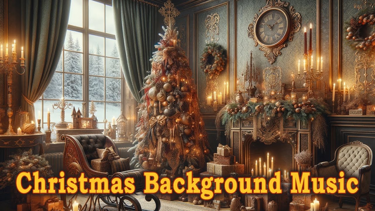Christmas Backdrop Scenes - Instrumental Christmas Music - Holiday ...