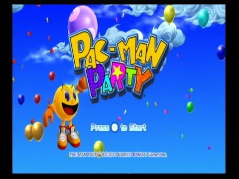 Pac-Man Party (Wii) All Minigames (Strong CPUs) - YouTube