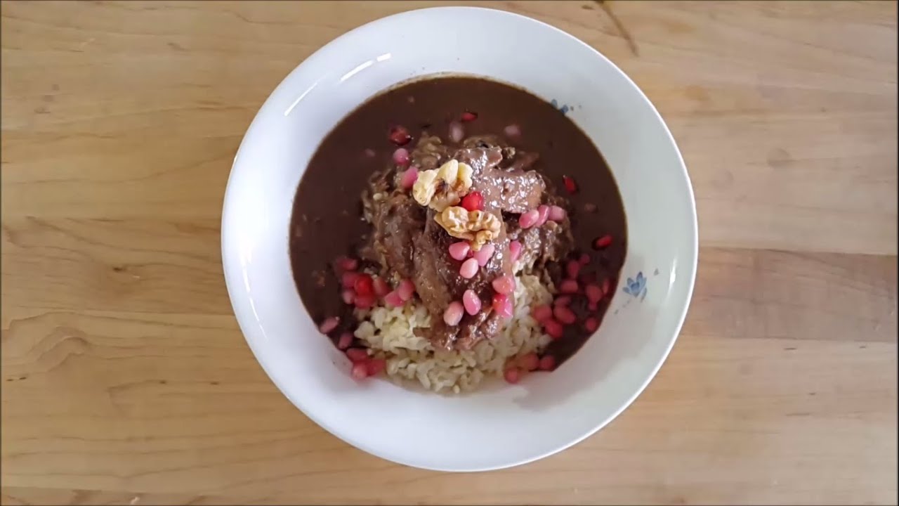 Fesenjan Recipe – How to make Fesenjoon - Khoresh Fesenjan - Fesenjoon ...