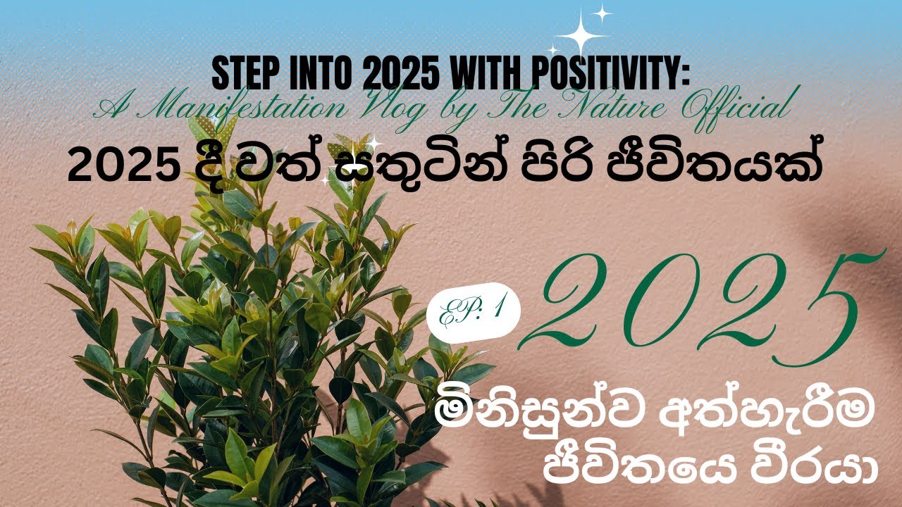 2025 දී වත් සතුටින් පිරි ජීවිතයක් | How to get ready for the 2025 new ...