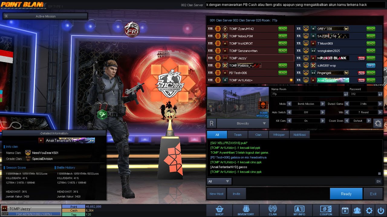 Mabar PB TCMP - YouTube