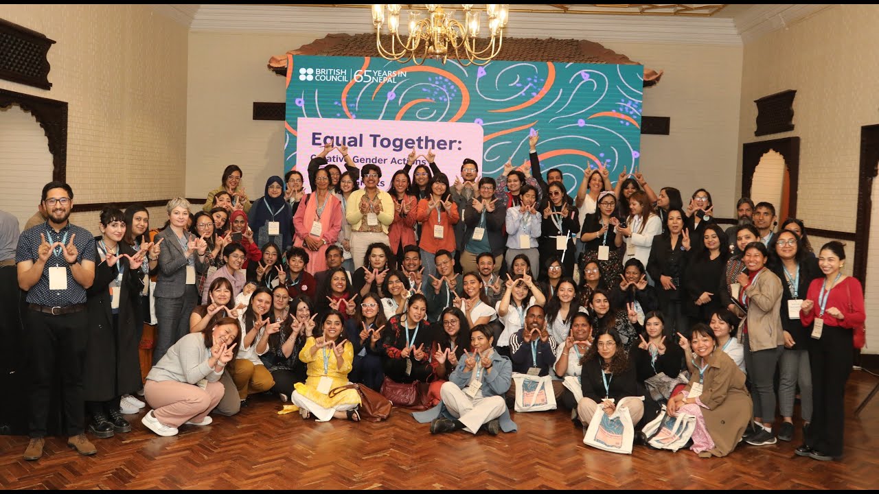 Equal together: Creative Gender Actions 2023 - YouTube