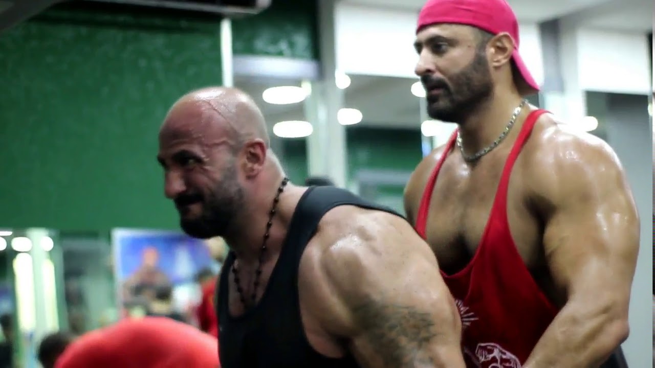 Shoulders Workout - IFBB Pro Moe Bannout - YouTube