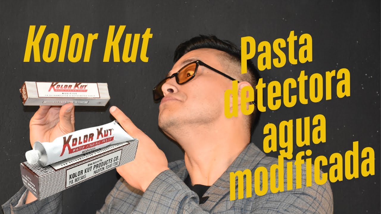 Kolor Kut - Pasta para detectar agua modificada - YouTube