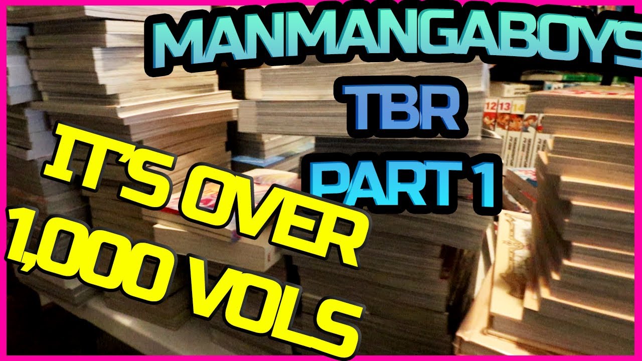 My 1000+ Manga TBR Collection Part 1 - YouTube
