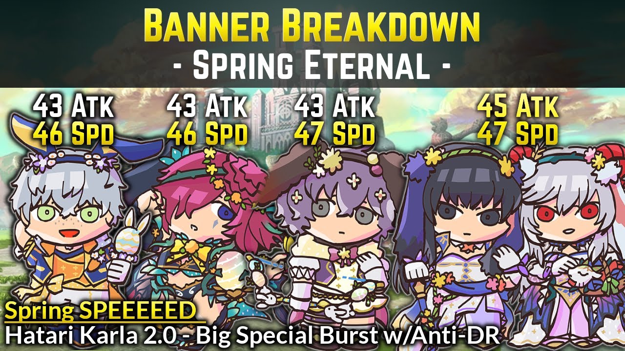 Spring Bernadetta, Triandra, Ashe, & Harmonic Karla/Freyja | Banner ...