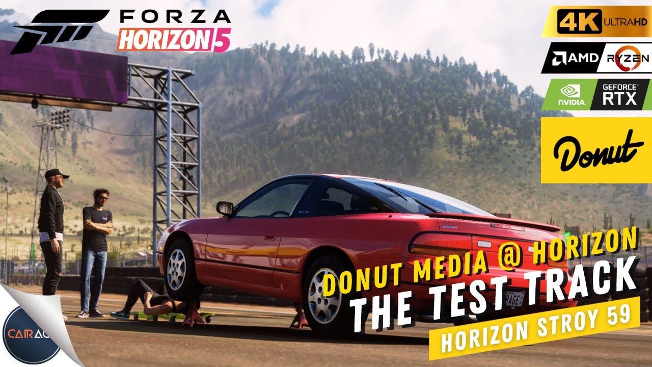Forza Horizon 5 Donut Media: The Test Track - YouTube