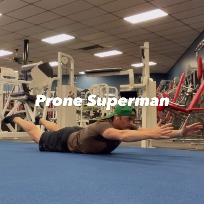 Prone Superman #trainlikethepros - YouTube