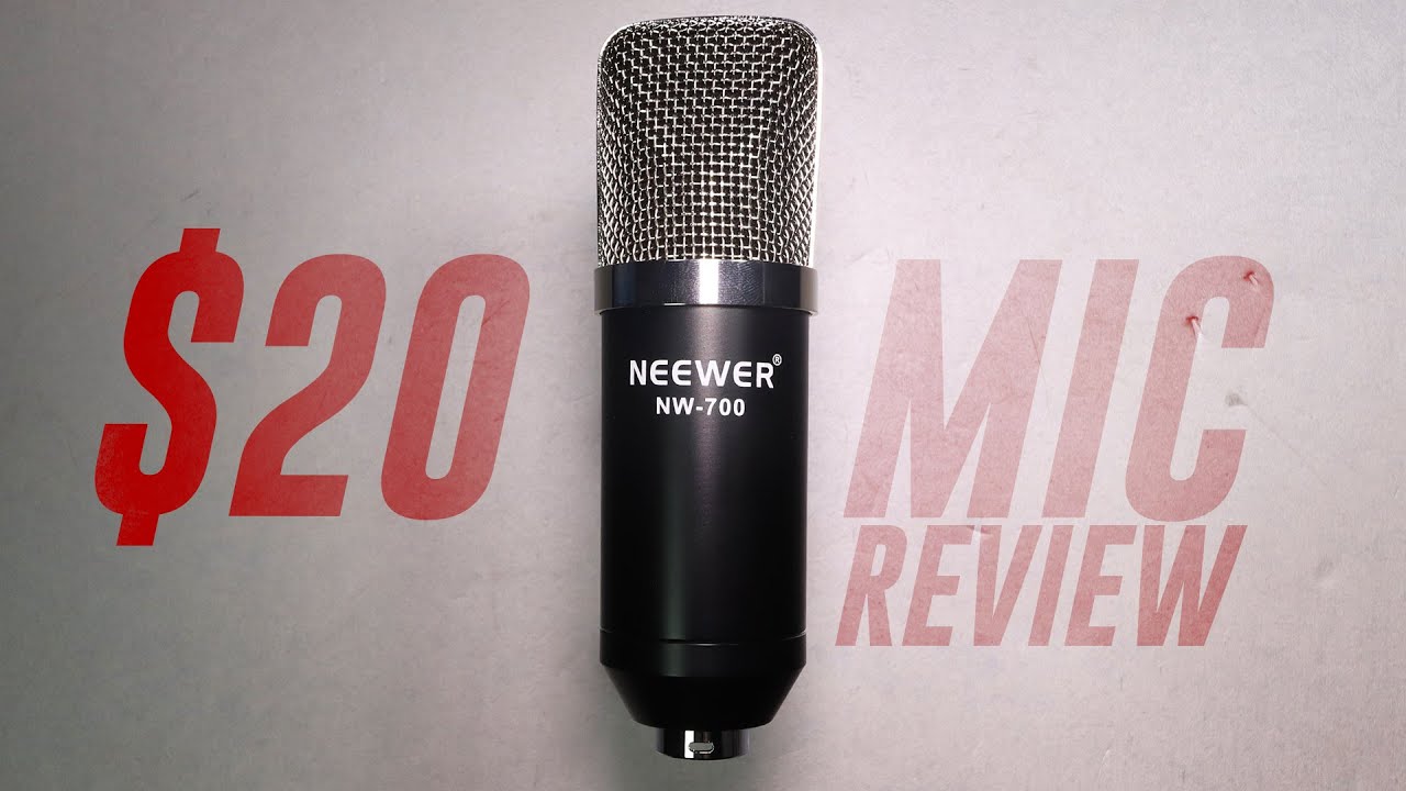 Neewer NW-700 Budget Mic Review / Test (vs. AT2020, P120, V67, U87 ...