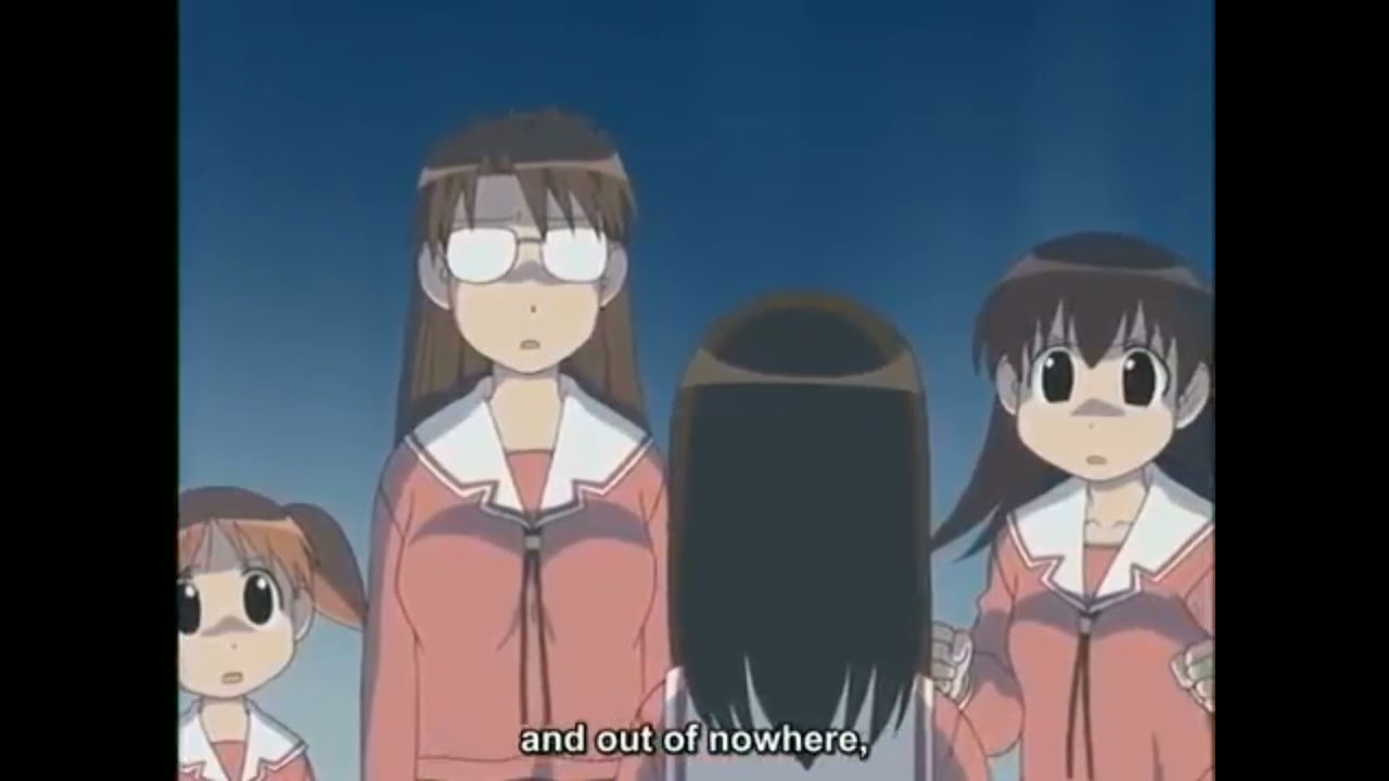 Osaka's scary story - Azumanga Daioh - YouTube