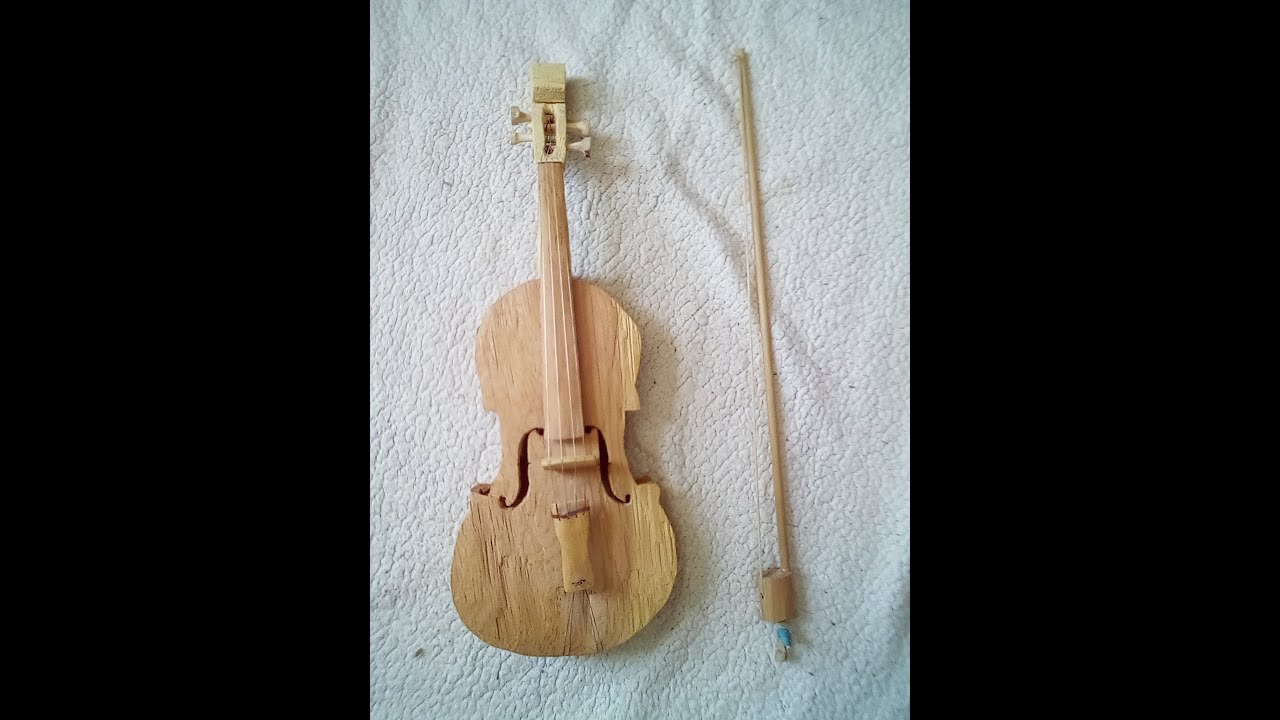 Playing My Homemade Violin! - YouTube