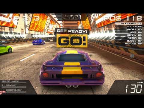 Burnin' Rubber 5 HD - All Races (No Weapons, No Death, & Finished Under Time)