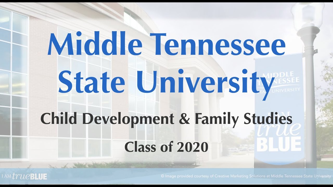 2020 CDFS Graduation at Middle Tennessee State University - YouTube
