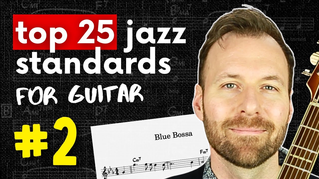 BLUE BOSSA Guitar Lesson (tab, chords, melody, scales) | #2 of Top 25 ...
