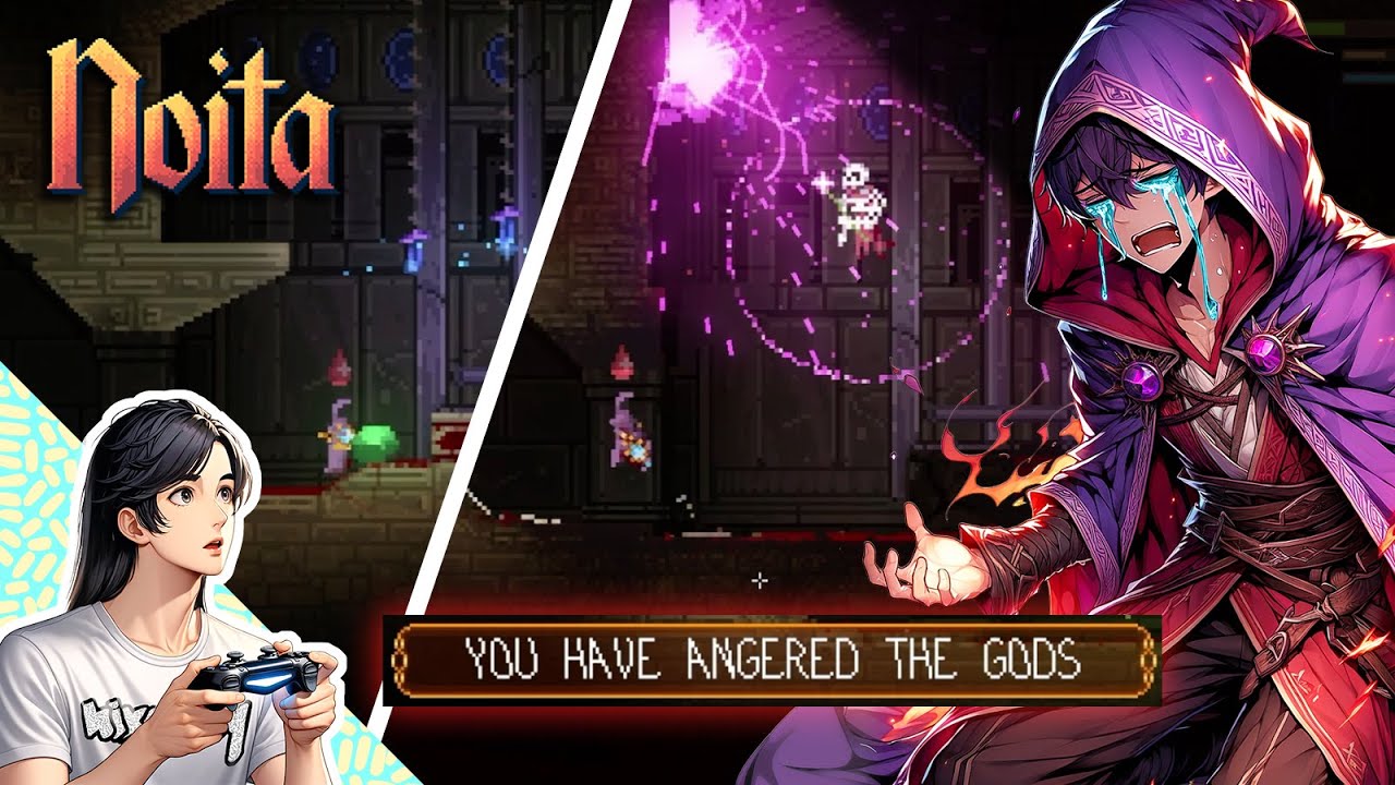 What have I done... / Extremely Difficult Roguelike / Noita - YouTube