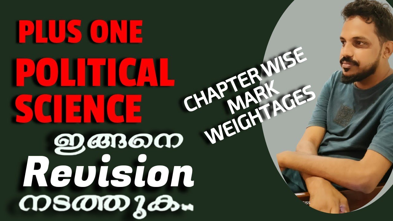 Plus One Political Science Chapter Wise Mark Weightages | Plus One ...