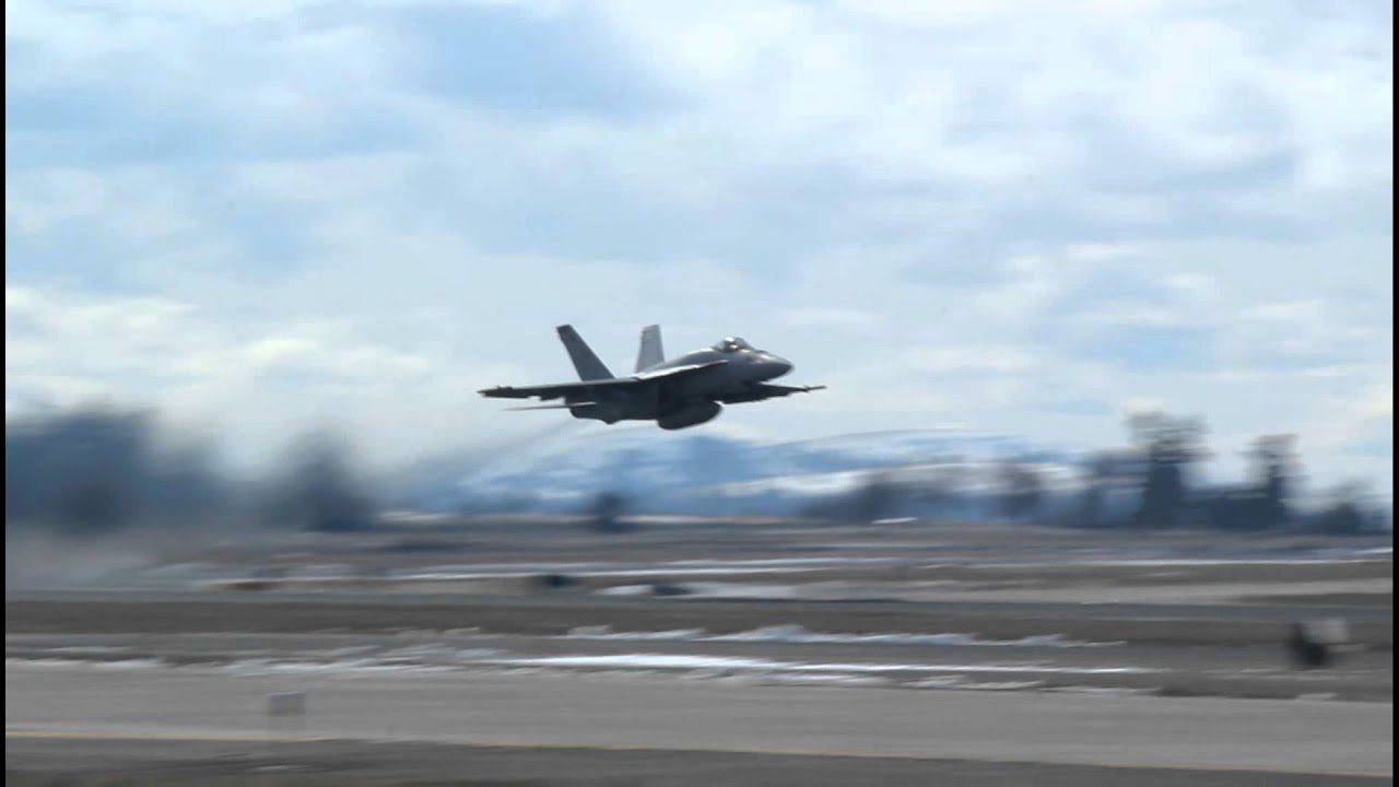 Sweet F18 Roll after takeoff!!! - YouTube